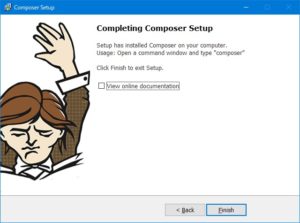 Windows10へのcomposerのインストールとインストール後のディレクトリ構成 | システムエンジニアの成れの果て